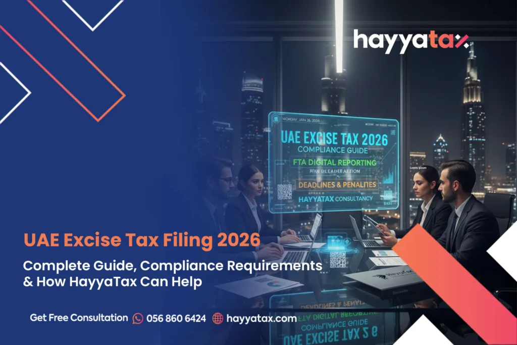 UAE Excise Tax Filing 2026 – Complete FTA Compliance Guide For ...